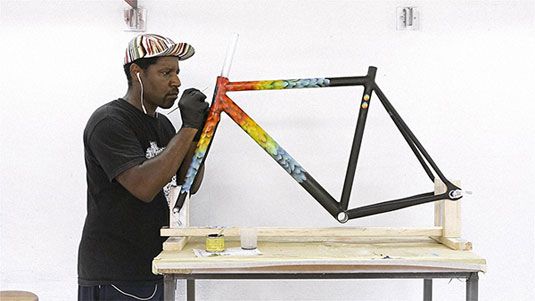 Beautiful bespoke bicycle is a hand-painted treat | Creative Bloq