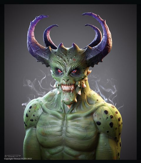 How to sculpt a demon in ZBrush | Creative Bloq