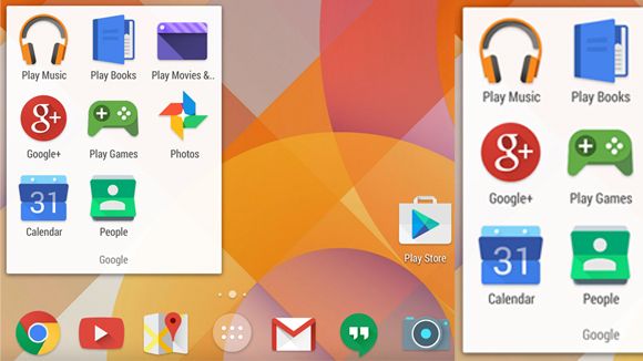 Redesigned icons point to new look for the next version of Android ...