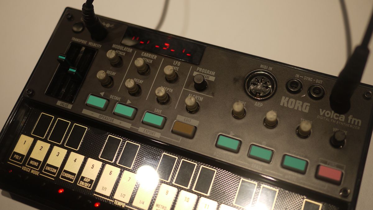 NAMM 2016 VIDEO: Hands on with the Korg Volca FM | MusicRadar