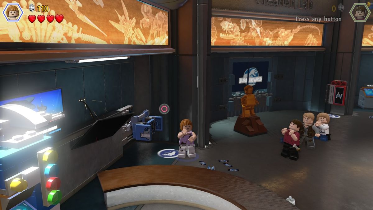 Main Street Showdown - Lego Jurassic World Minikit and Amber Fossil ...