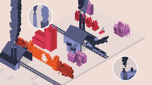 Gorgeous isometric animation celebrates a microcosm of London ...