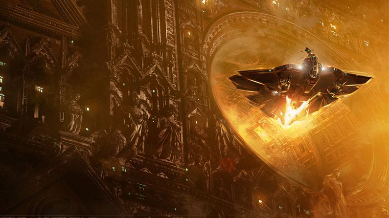 Jupiter Ascending artist on creating elegant futuristic architecture ...