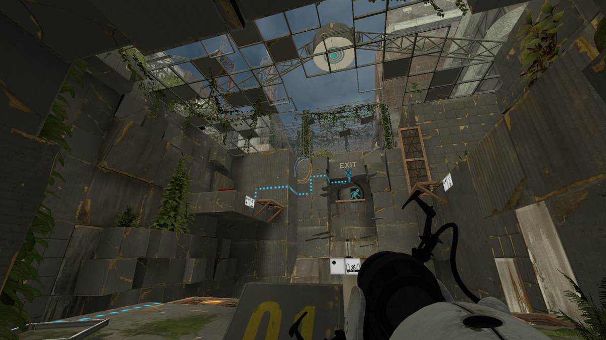 Mod of the week: Above Aperture takes Portal 2 to the surface | PC Gamer