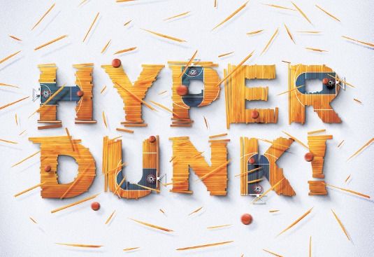 Create illustrated type for advertising | Creative Bloq