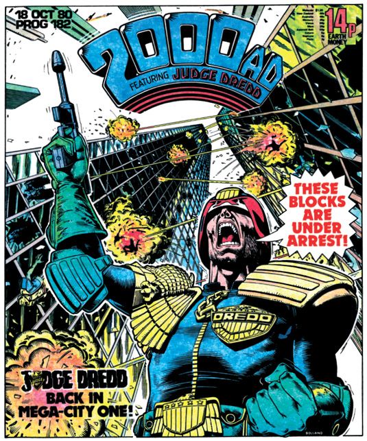 The art of Judge Dredd: 20 killer 2000 AD covers | Creative Bloq
