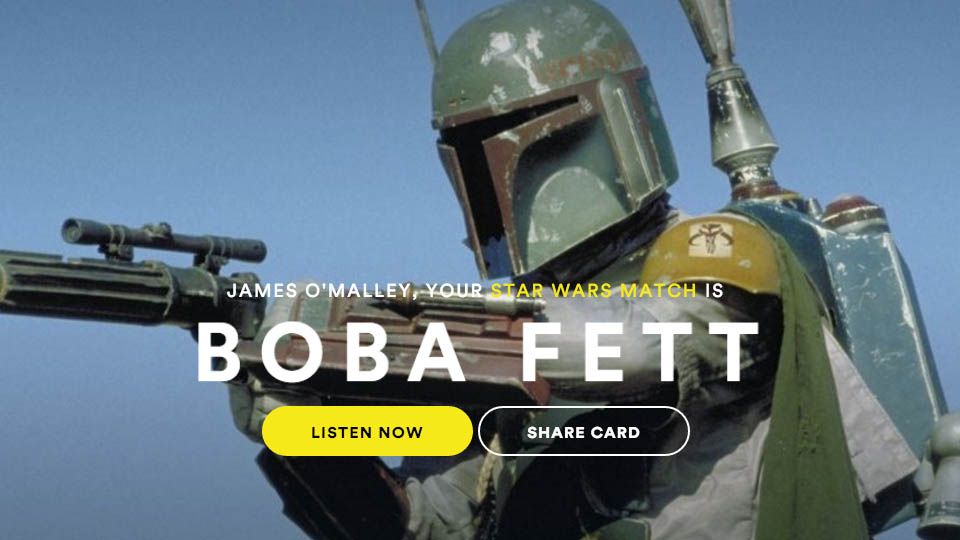 Let the Wookie Sing: Spotify will find your Star Wars music match ...