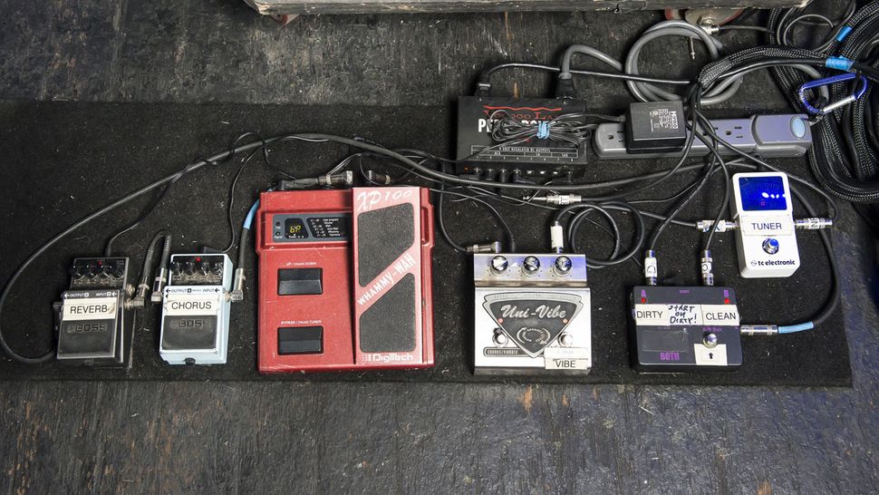 In pictures: 68 pro guitarists' pedalboards | MusicRadar