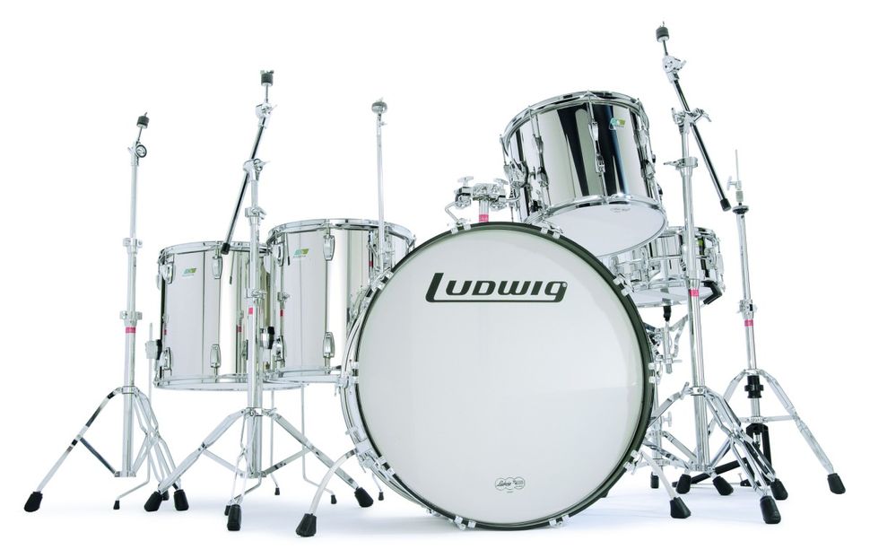 Ludwig Stainless Steel Kit review | MusicRadar