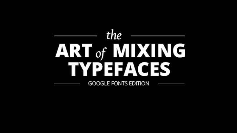 The art of mixing Google typefaces made easy | Creative Bloq