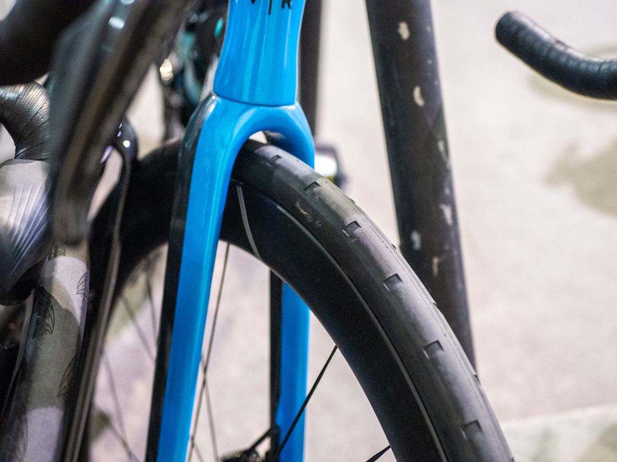 New front-only Continental 'Aero 111' tyres spotted at the Tour de ...