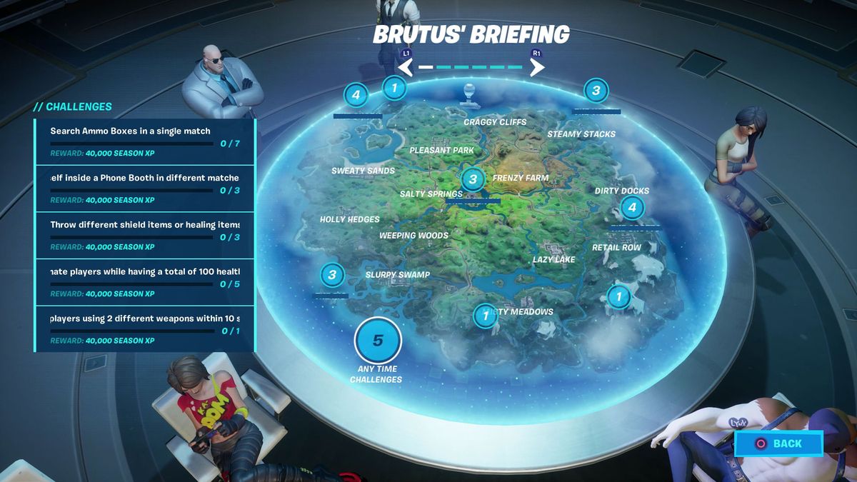 Fortnite Brutus' Briefing challenges: How to beat his tasks and unlock ...