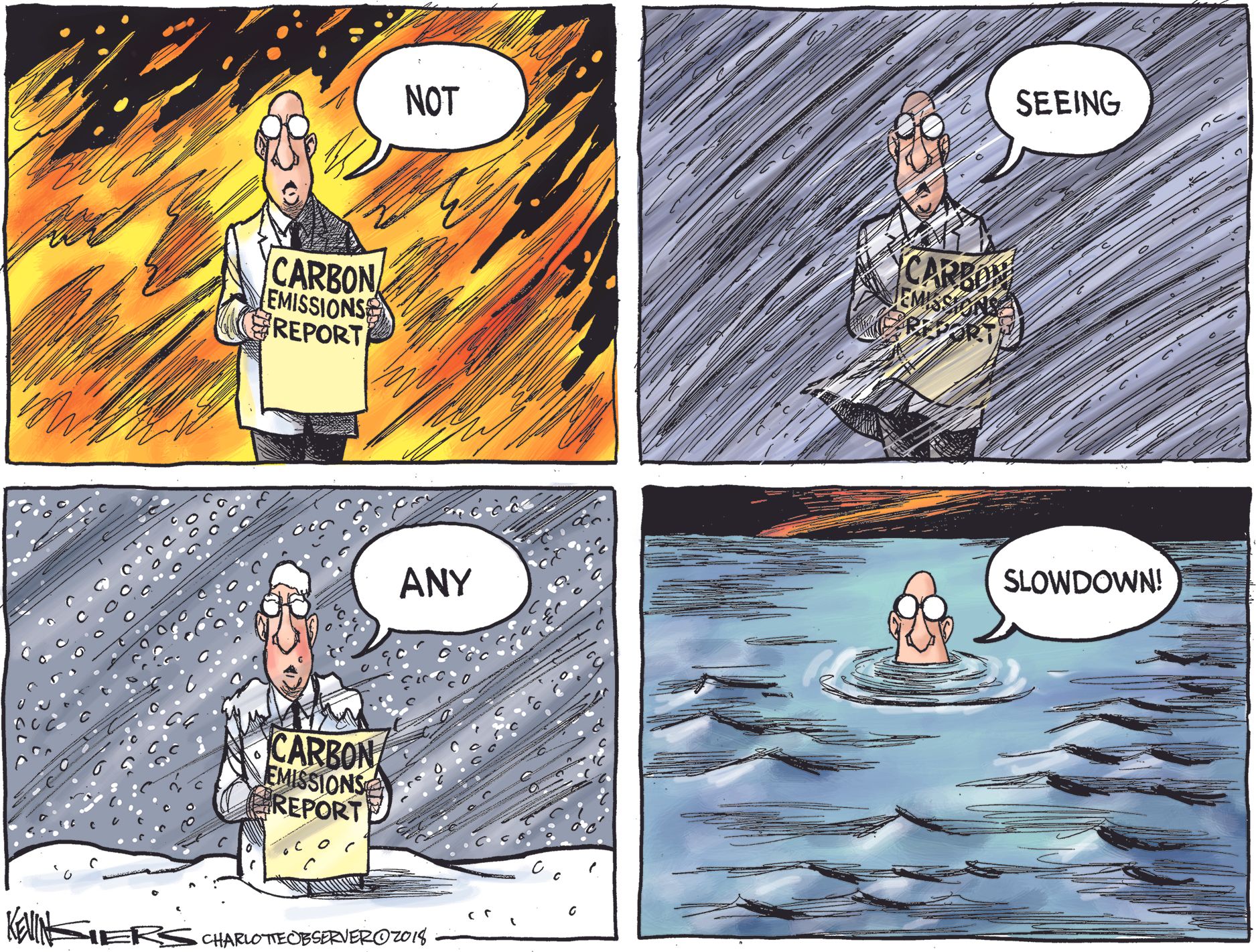 World carbon emissions report climate change denial | The Week