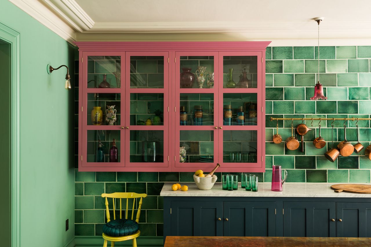 Kitchen wall tile ideas: bring color, pattern and style to vertical ...