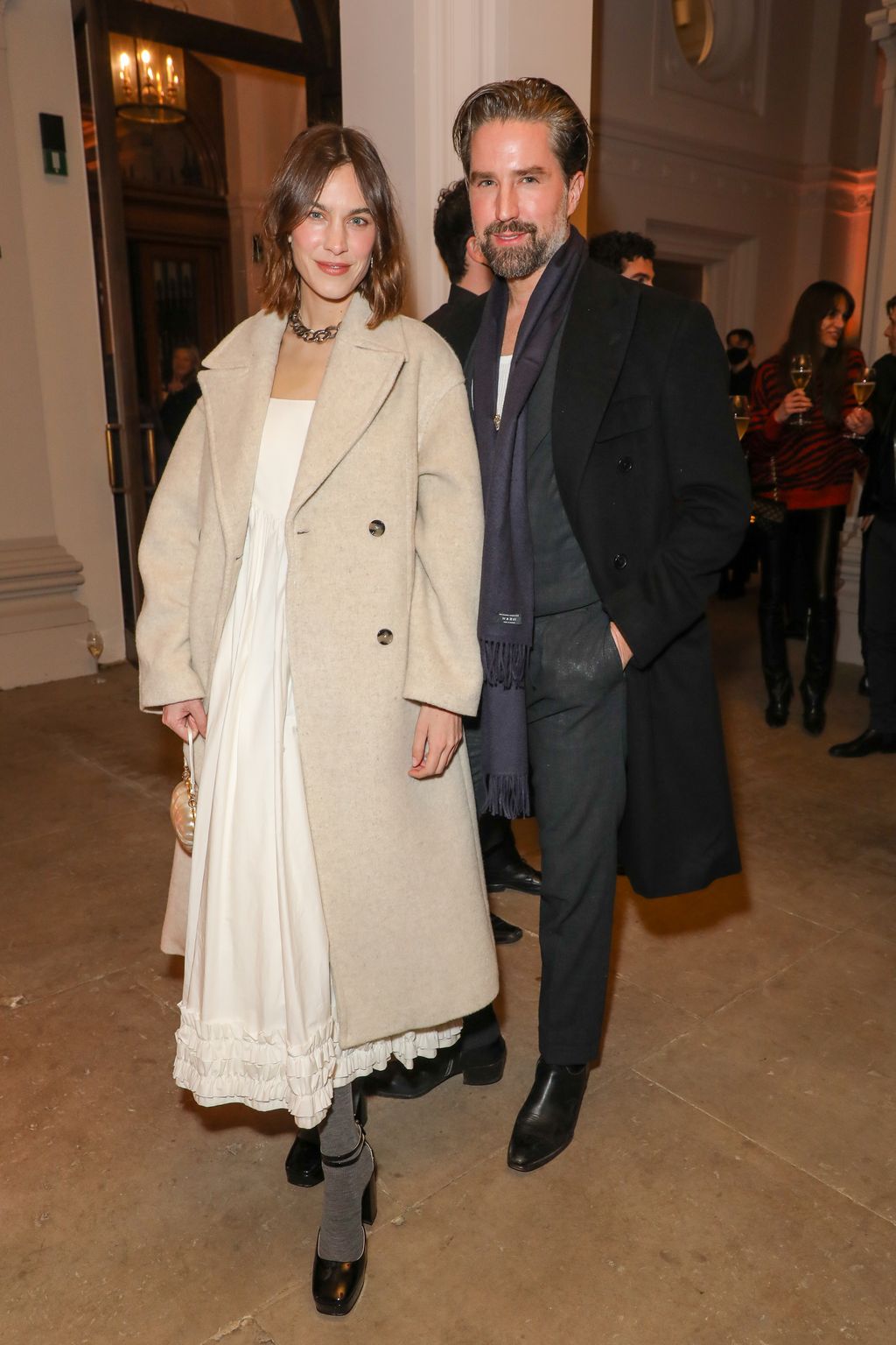Alexa Chung, Sienna MIller, and Kaite Holmes All Love This Mango Coat ...