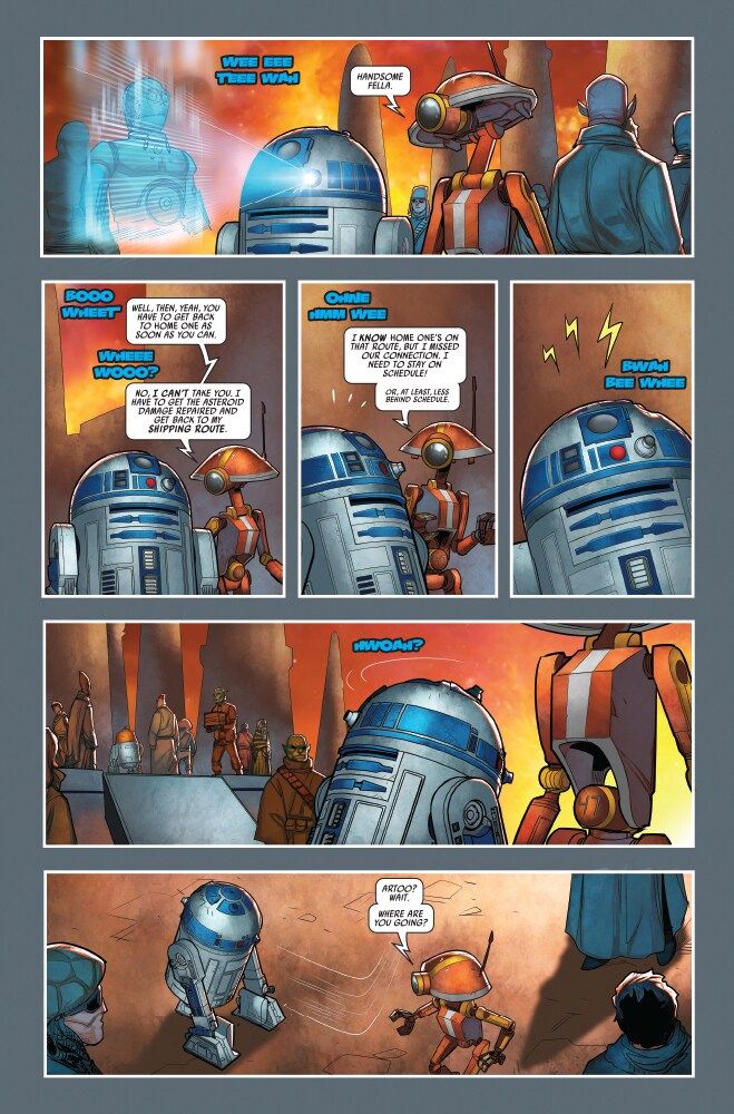 R2-D2 and Chopper return in 'Star Wars: Dark Droids: D-Squad #1' | Space