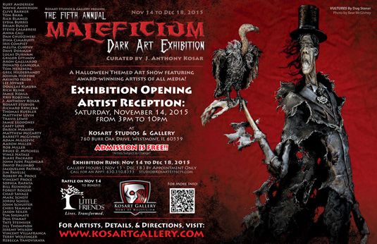 Free dark arts exhibition features top artists | Creative Bloq