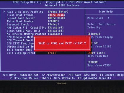 BIOS tweaks to cut start-up time - How to make Windows Vista boot ...