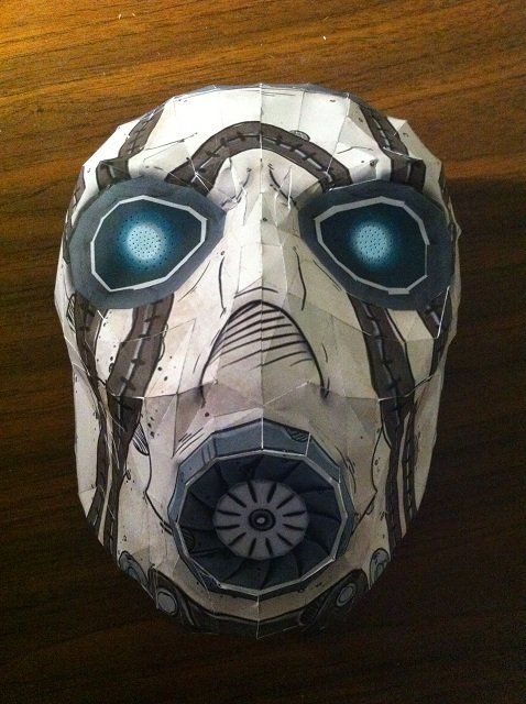 How to make a Borderlands paper craft mask | GamesRadar+