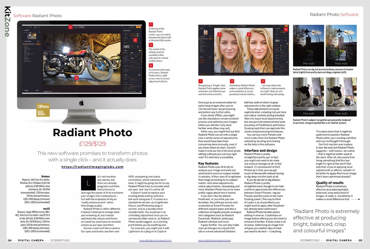 Get 15 bonus gifts with the December issue of Digital Camera mag ...