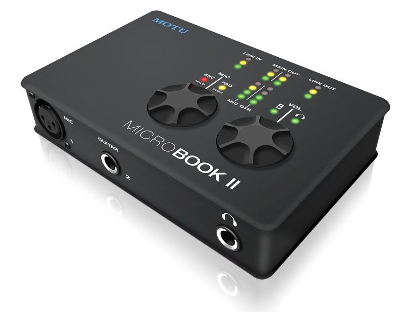 MOTU MicroBook II: portable audio interface updated | MusicRadar