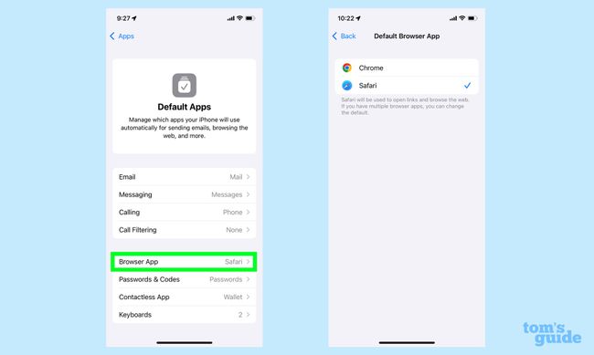 How to change your default iPhone apps on iOS 18.2 | Tom's Guide