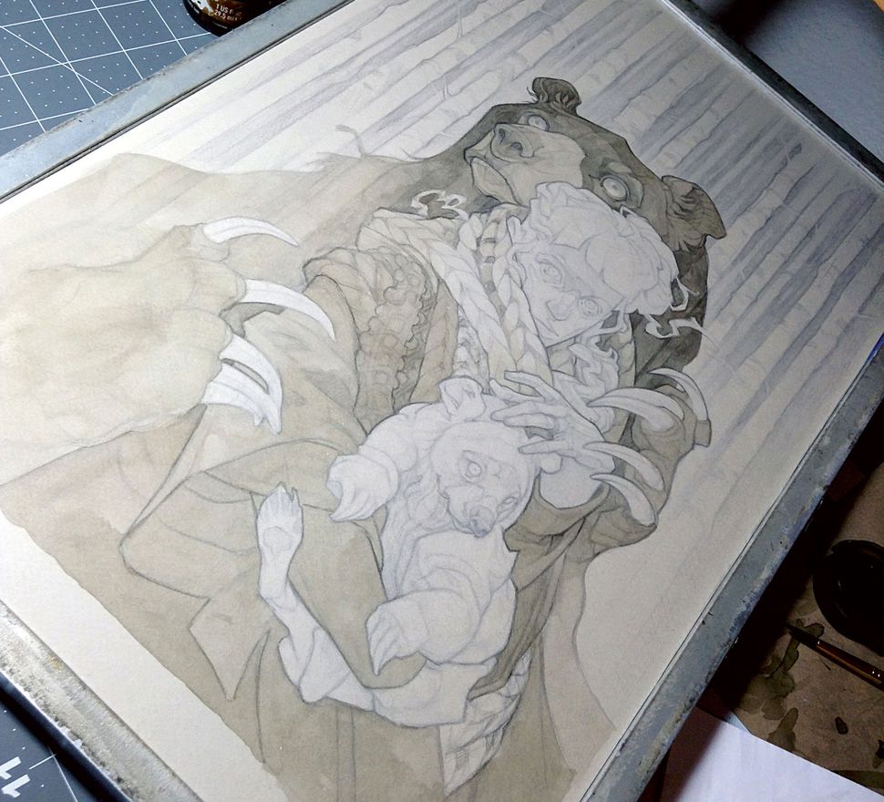 Add digital colours to pencil drawings | Creative Bloq