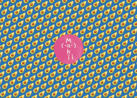 Vivid repeat-pattern sushi packaging is a foodie's delight | Creative Bloq