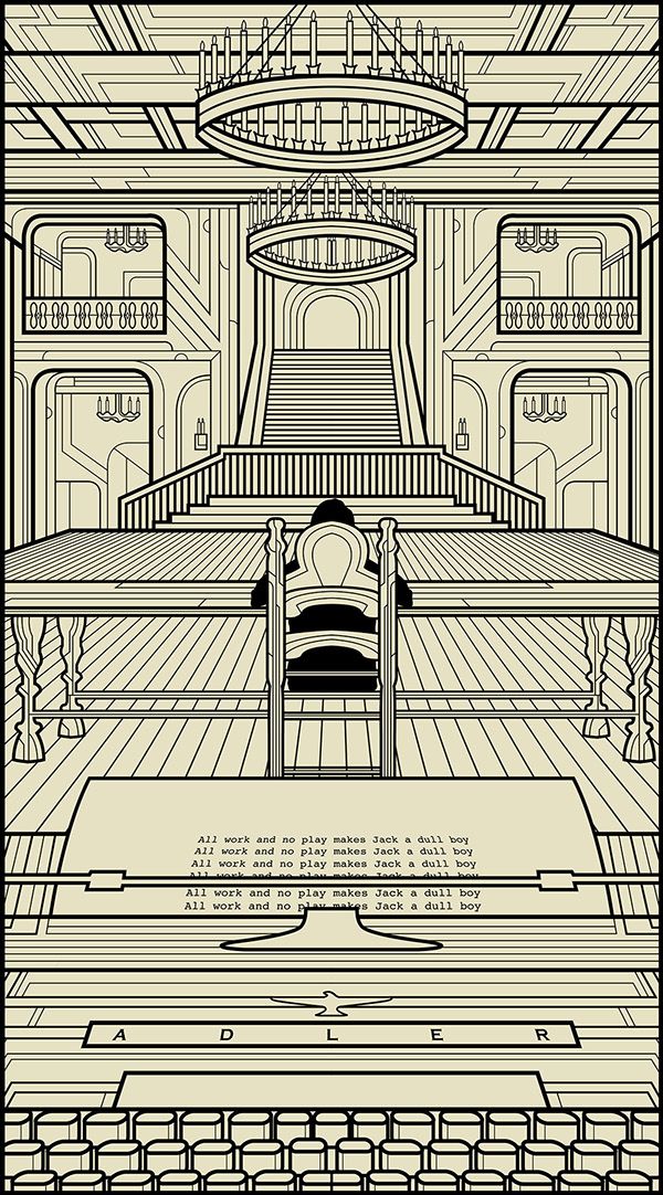 Stunning geometric illustrations pay tribute to classic movies ...