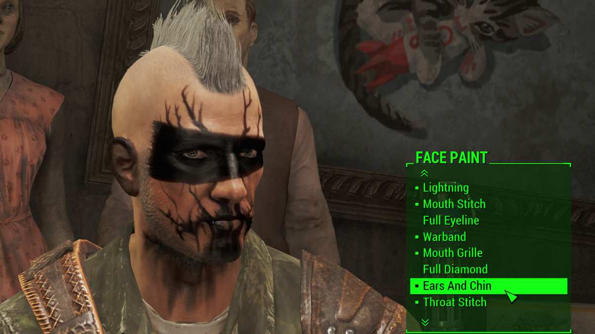Fallout 4 hairstyles, tattoos, and face paint guide | PC Gamer