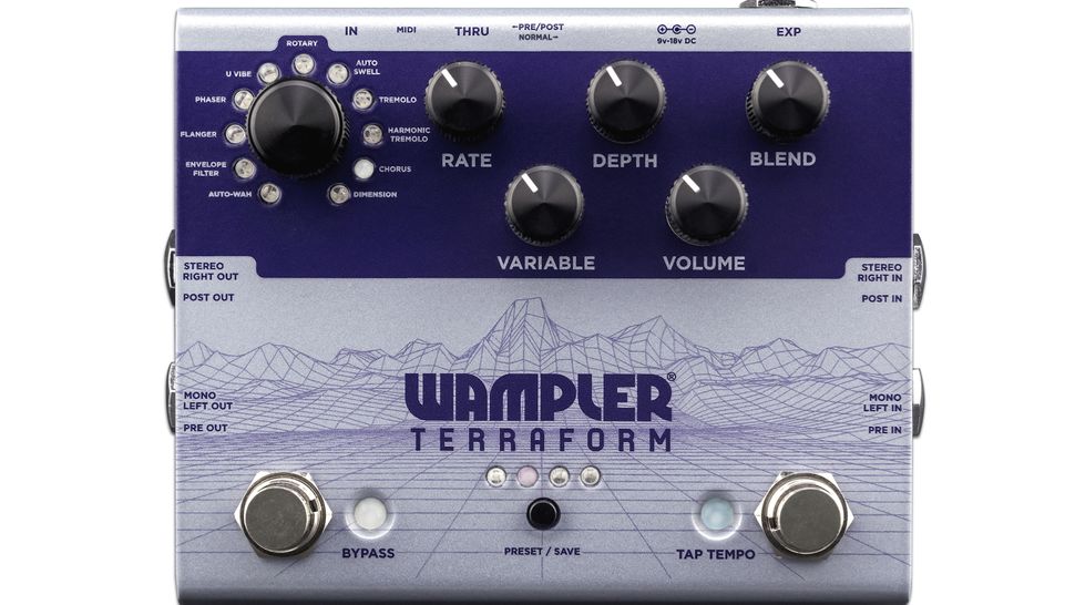 Wampler goes huge on modulation effects with its new user-friendly ...
