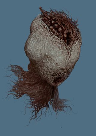 Behind the beautifully grotesque art of Scorn | PC Gamer