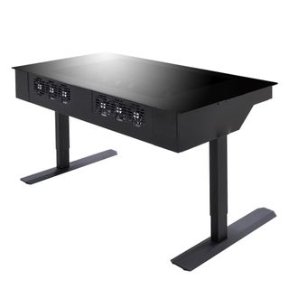 Lian Li Outs DK-05 Motorized Adjustable Desk Case | Tom's Hardware