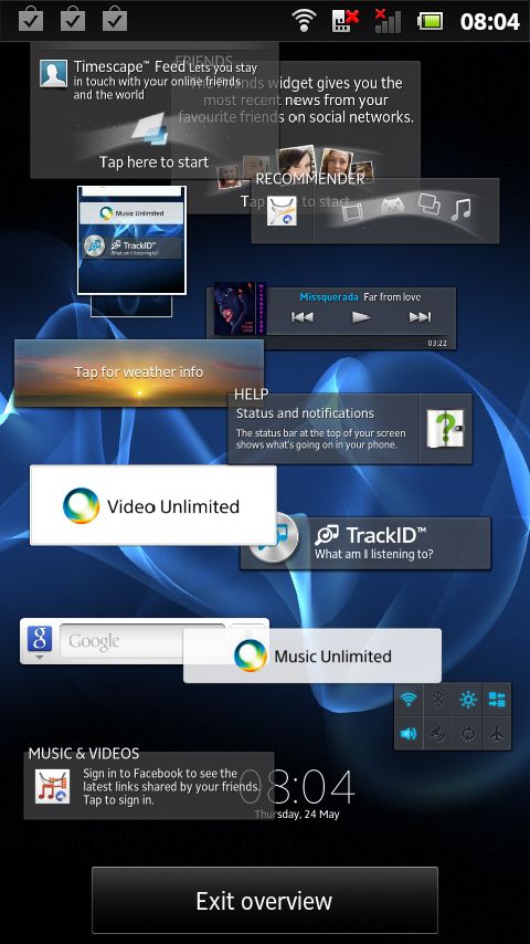 Interface - Sony Xperia U review - Page 2 | TechRadar