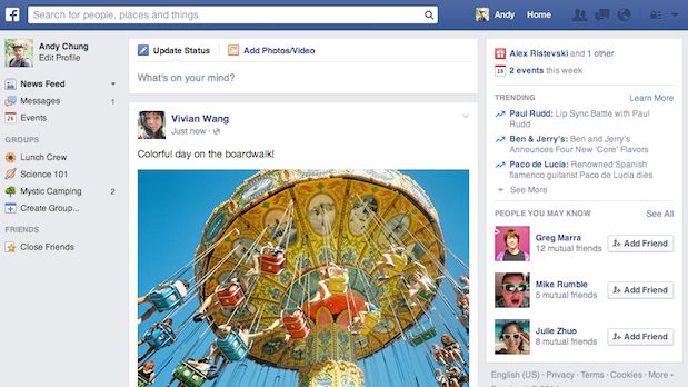 Facebook updates the news feed, but you may not notice a difference ...