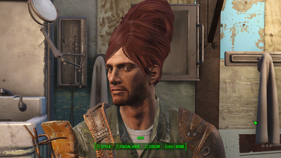 Fallout 4 hairstyles, tattoos, and face paint guide | PC Gamer