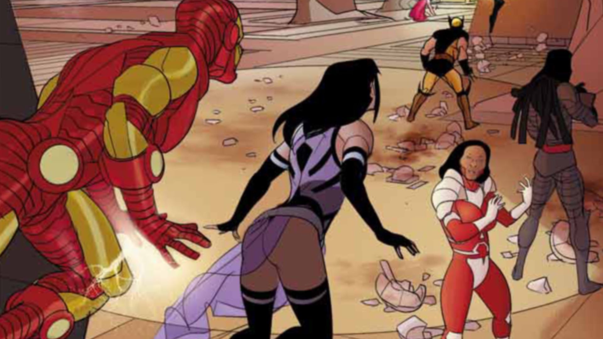 Ajak and Makkari confront their Celestial creation AXE: Eternals #1 first look | GamesRadar+