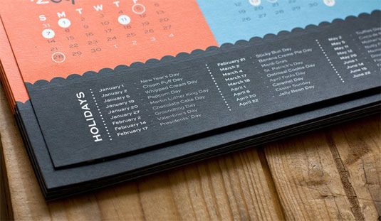 Junk food characters beef up this calorific calendar | Creative Bloq