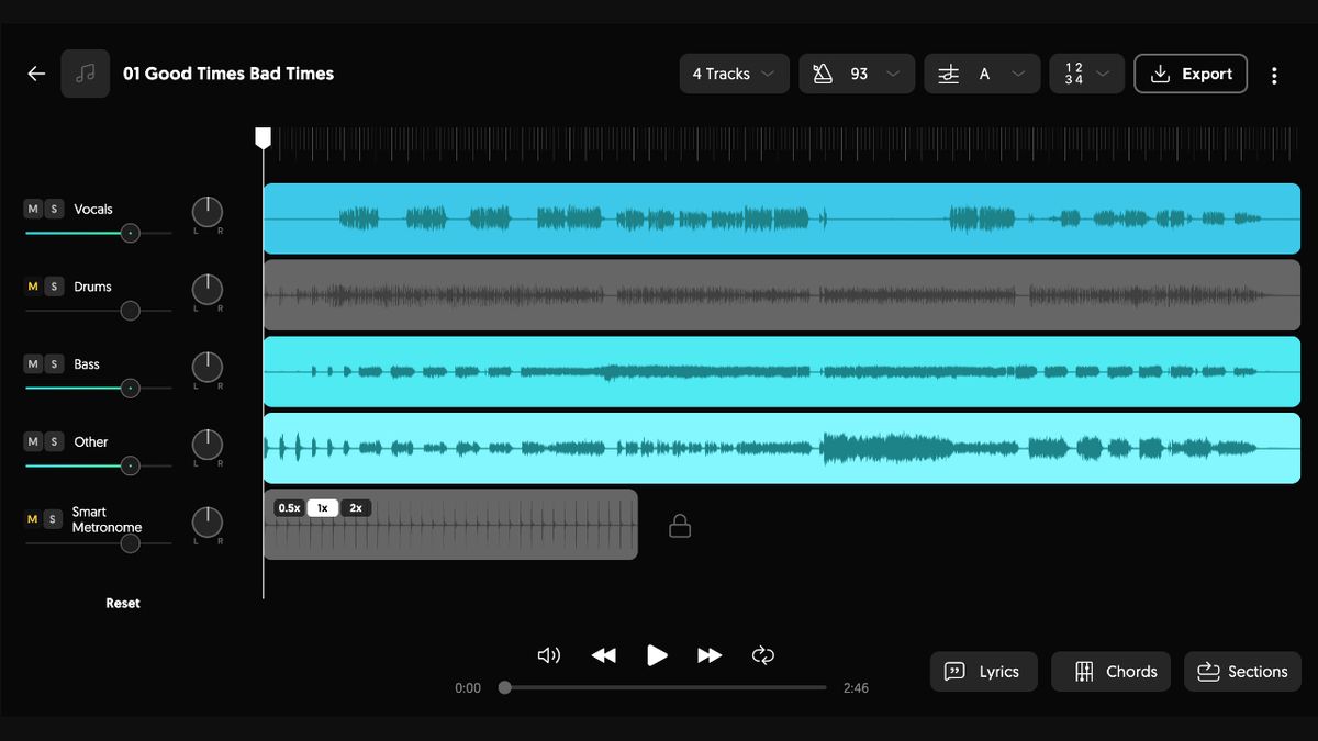 How to create drumless jam tracks or isolated drum tracks of your ...