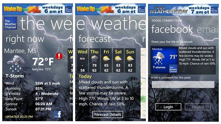 The Weather Channel gets a facelift | Windows Central