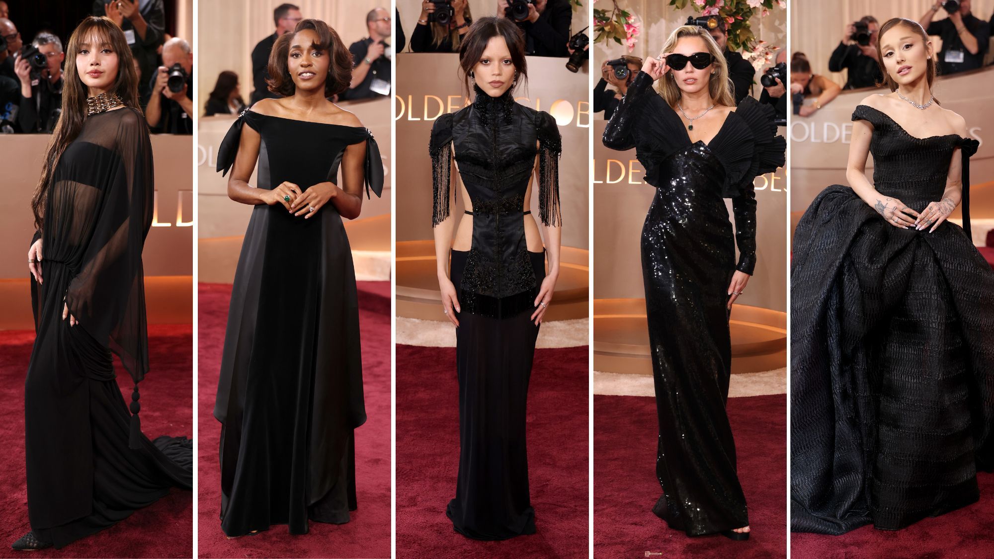 Why Celebrities Wore Black Dresses At The 2026 Golden Globes | Marie ...