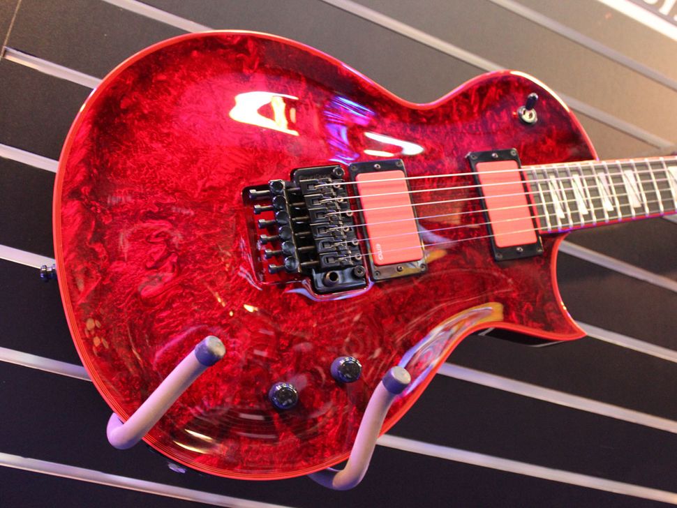 NAMM 2015: ESP's monster guitar stand in pictures and video | MusicRadar