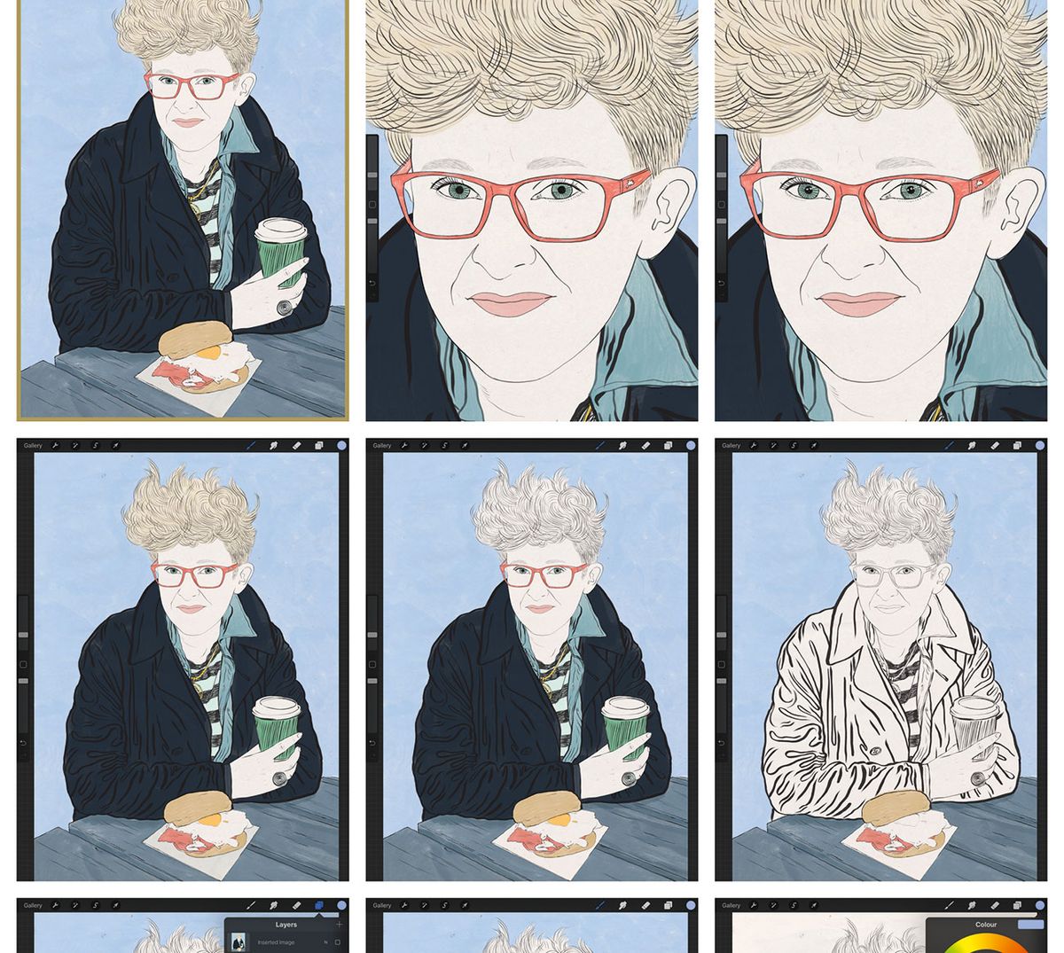 Create illustrated portraits from photos | Creative Bloq