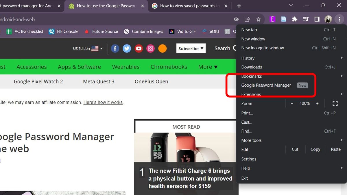 How To View Saved Passwords In Chrome Android Central
