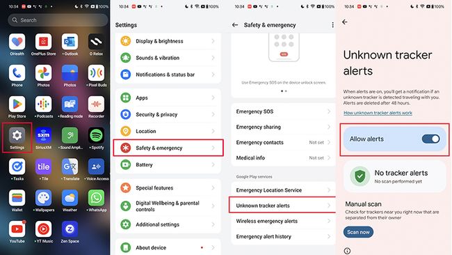 How to scan for unknown trackers that might be following you | Android ...