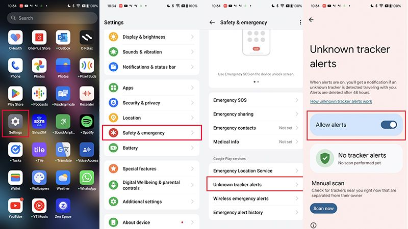 How to scan for unknown trackers that might be following you | Android ...