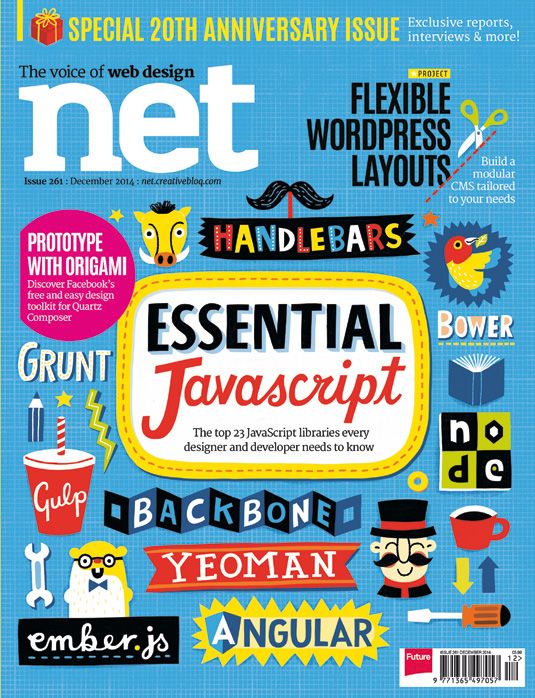 10 classic covers from net magazine's past | Creative Bloq