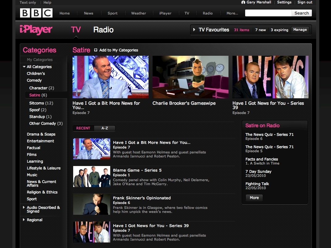 Hands on: new BBC iPlayer 3 review | TechRadar