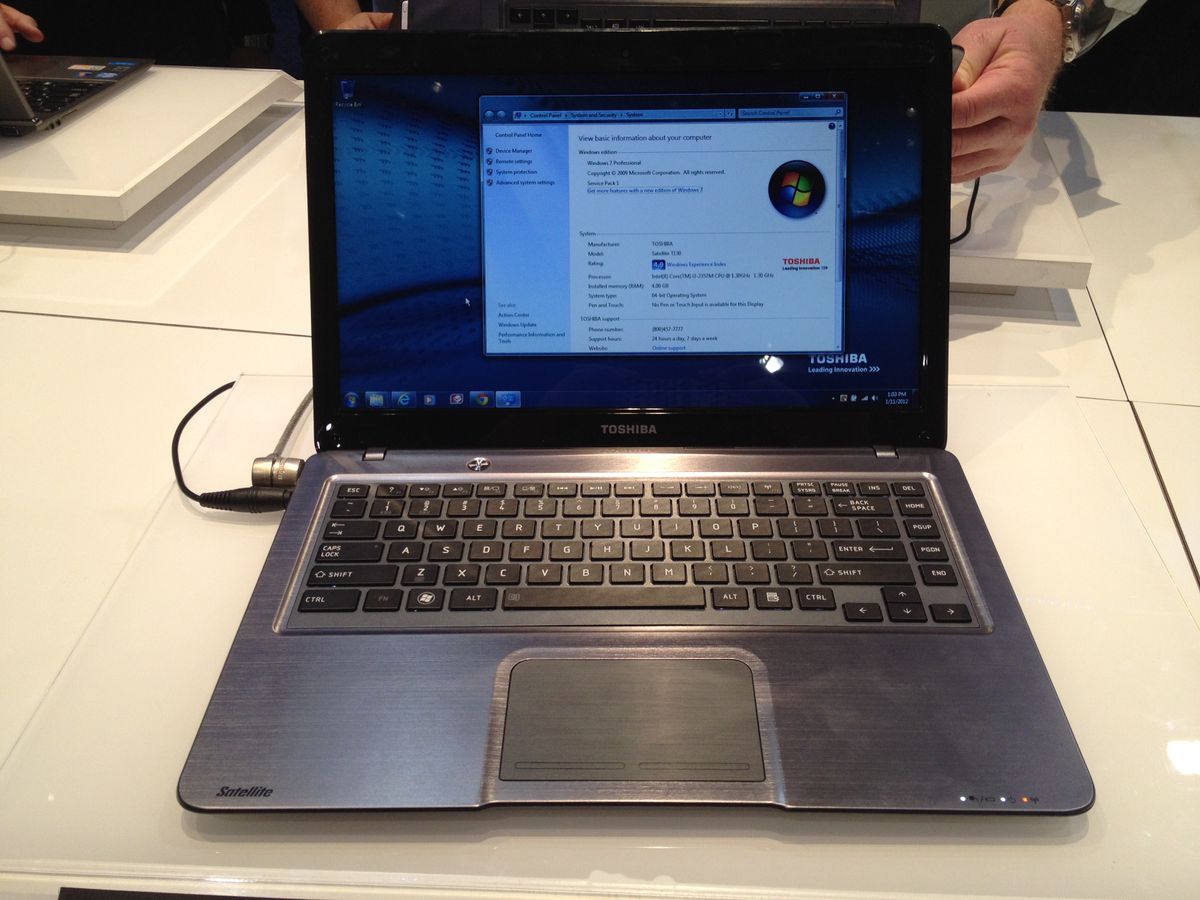 Hands on: Toshiba Satellite Ultrabook review | TechRadar