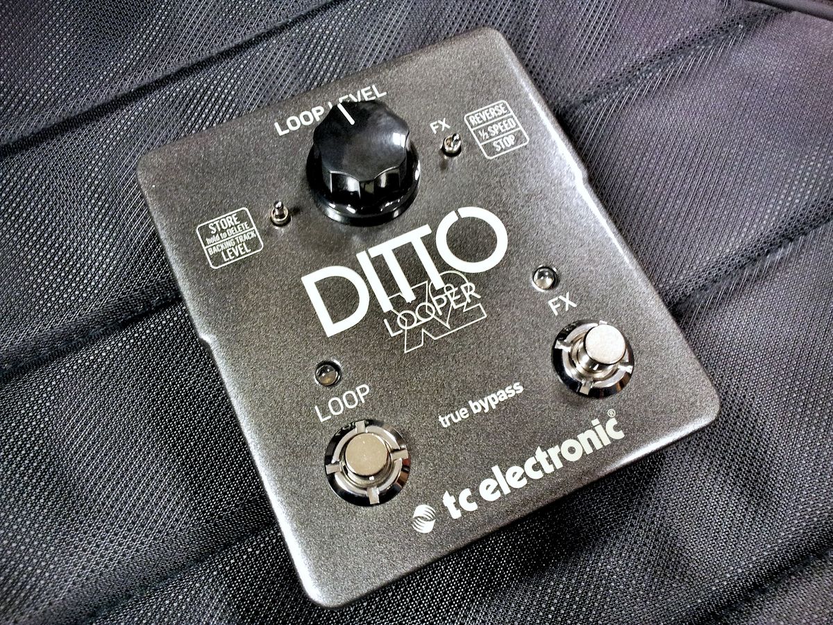 In pictures: TC Electronic Ditto X2 Looper unboxed | MusicRadar